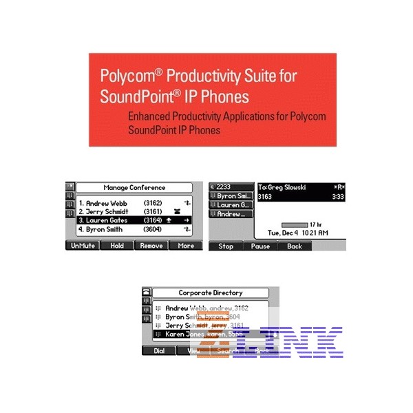 Polycom Productivity Suite for SoundPoint IP Phones