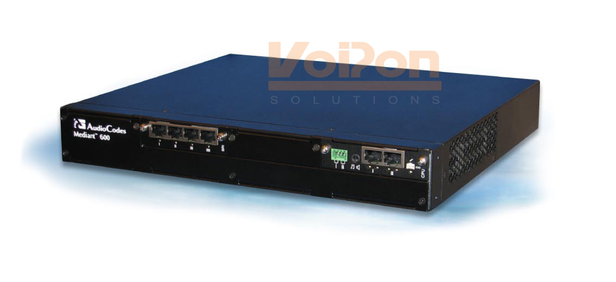 Audiocodes M600 Fractional 1T1/E1 VoIP Gateway