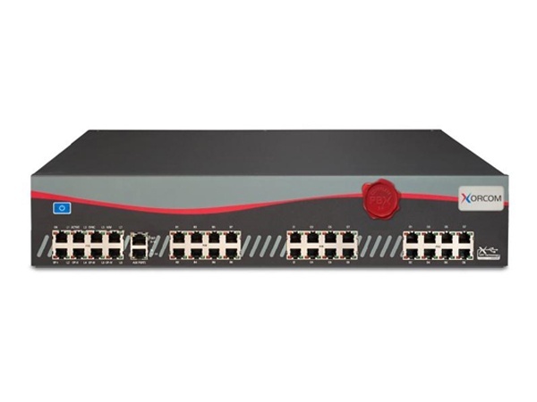 Xorcom CXR2000 IP PBX with CompletePBX - 1 PRI, 8 FXO, 2U Case (CXR2069)