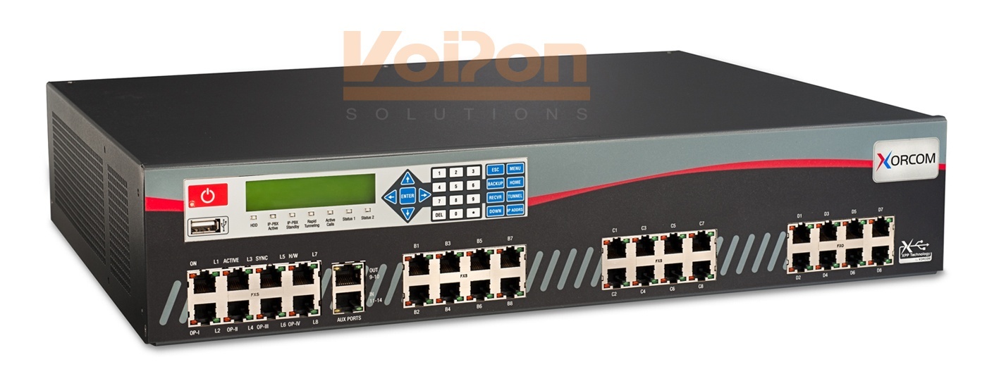Xorcom XE3000 2 PRI/R2/CAS 24 FXO IP PBX (XE3077)